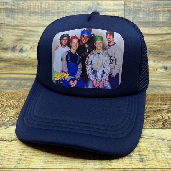 Unbranded | Accessories | Nsync Mens Trucker Hat Blue Snapback 9s Boy ...
